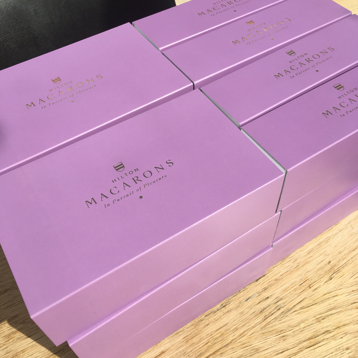 New Boxes! – Hilton Macarons